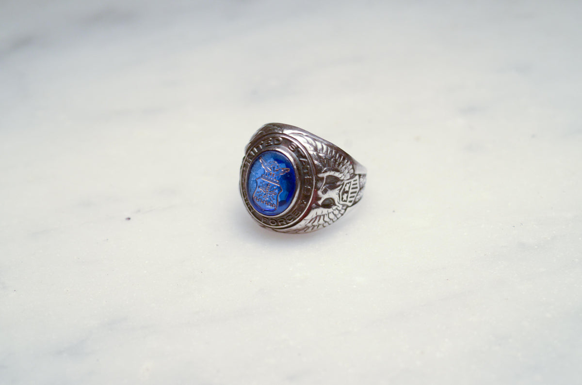 USAF Sterling Silver Signet Ring – Rugged Road & Co.